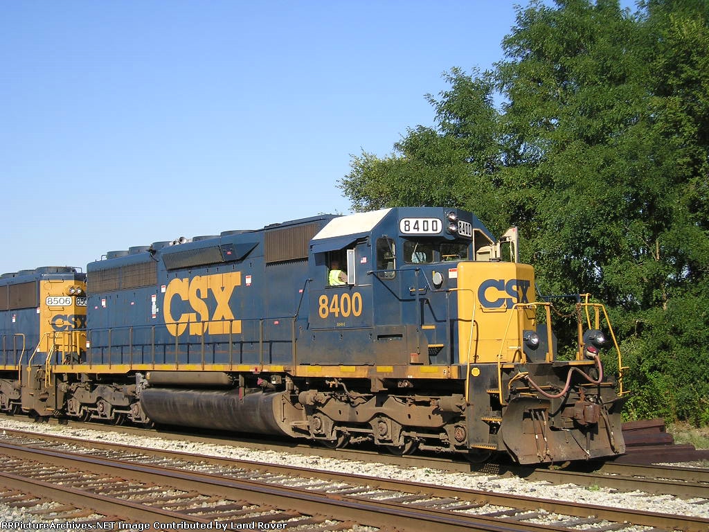 CSXT 8400 On CSX J 783